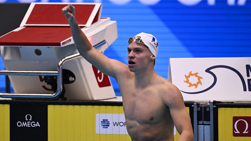 World Aquatics Championships 2023: Leon Marchand destroys Michael Phelps' 400 medley world ...