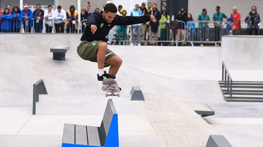 Brazil's Lucas Rabelo takes gold in first Pan American Games men's ...