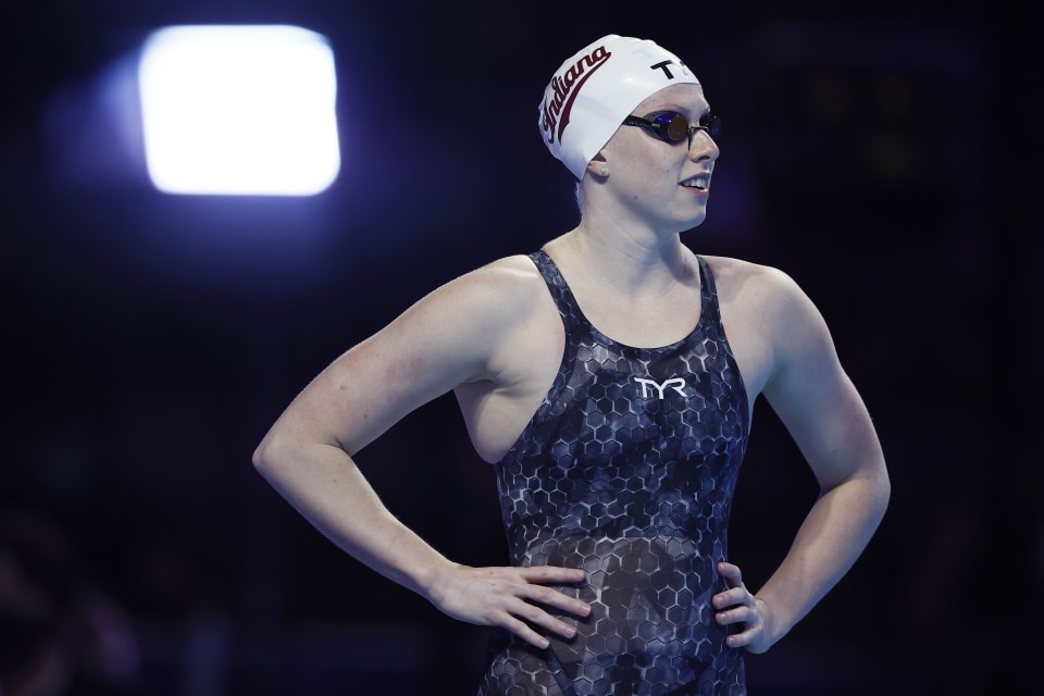 Lilly King is easing into 'veteran' role on U.S. Olympic swim team for ...