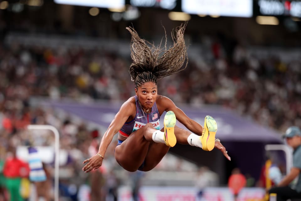 World Athletics Championships 2025: Tara Davis-Woodhall into long-jump final - Larissa Iapichino out