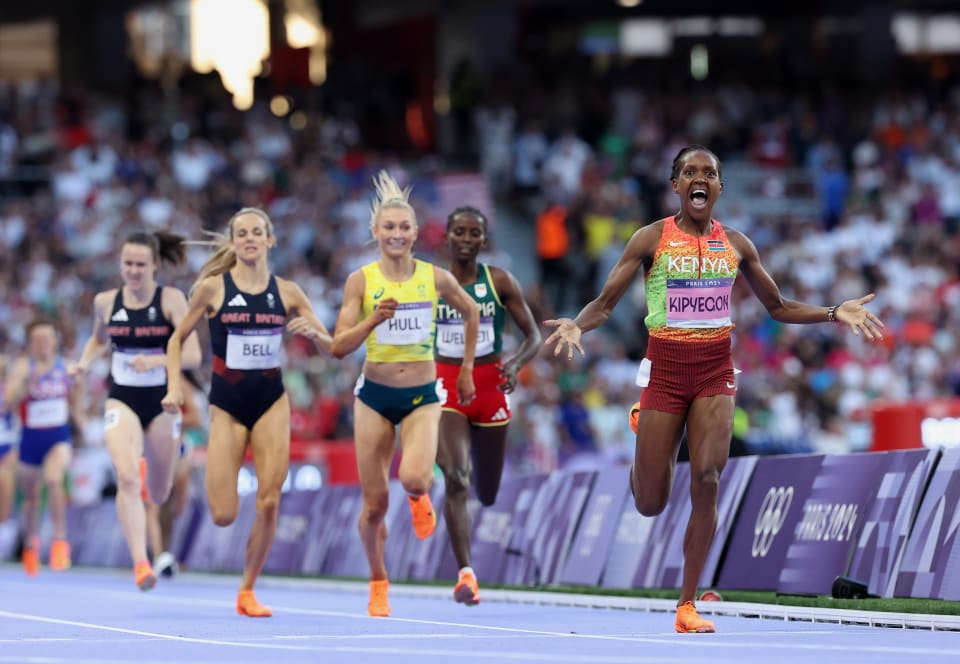 Paris 2024 athletics: All results, as Faith Kipyegon claims third women’s 1500m title in Olympic ...