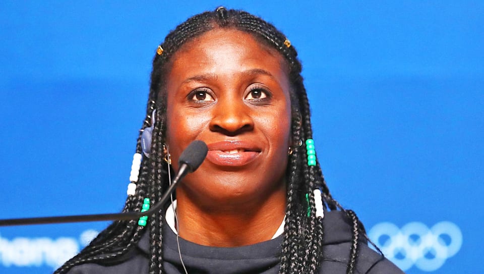 Trailblazer Adeagbo inspiring fans to reimagine their futures - Olympic ...