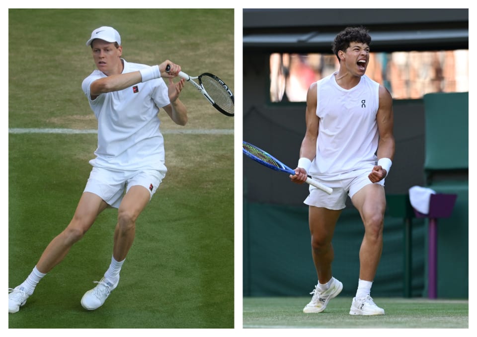 Jannik Sinner - Ben Shelton a Wimbledon 2025: programma dei quarti, orario e dove vedere la ...