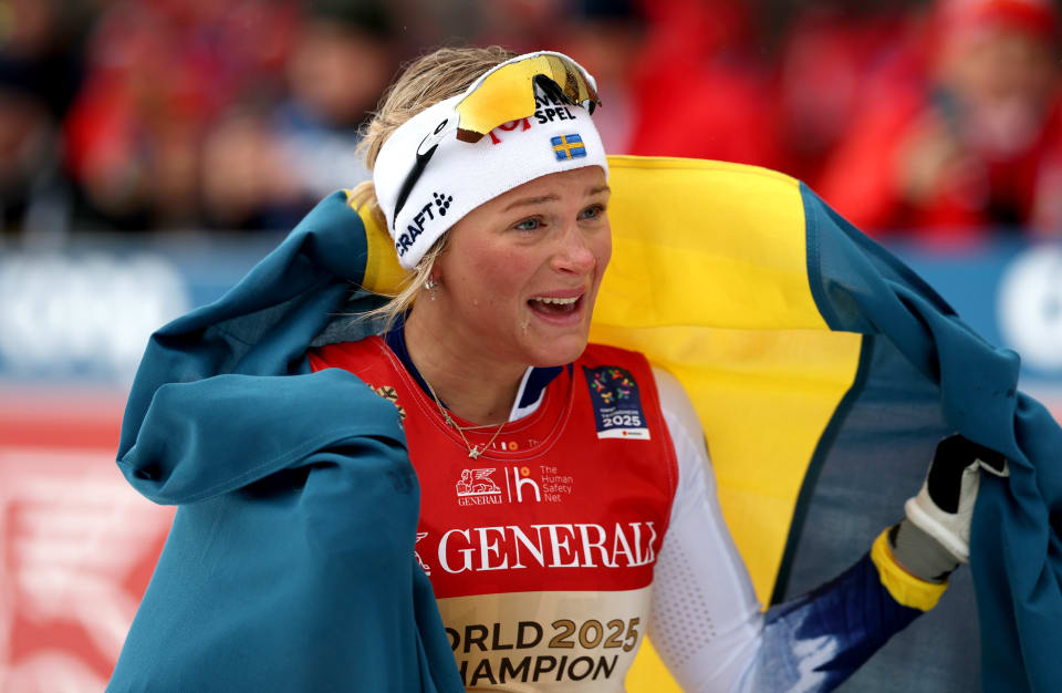 Frida Karlsson skis supreme to take cross-country skiing women’s 50km ...