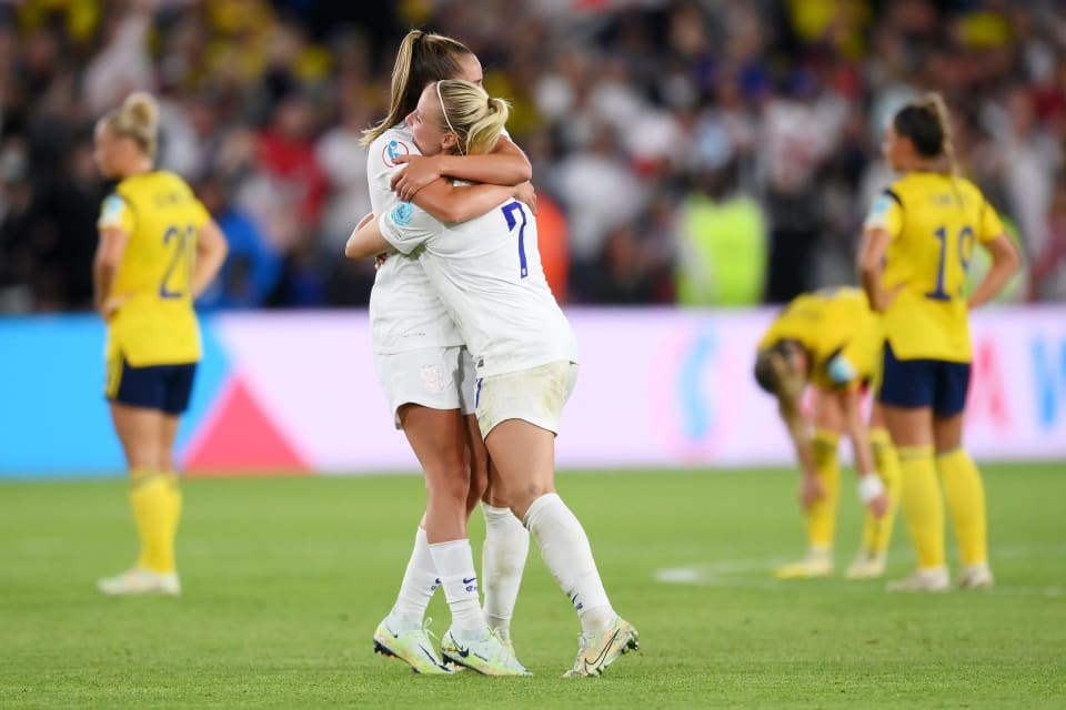Football: UEFA Women's EURO 2025: England's Beth Mead and Ella Toone ...
