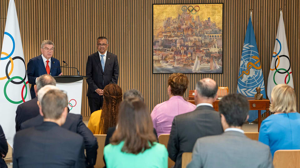 L'Ordre olympique décerné à Tedros Ghebreyesus directeur général de l'OMS
