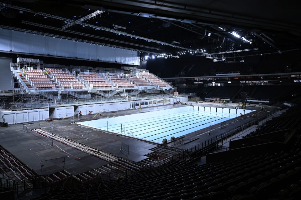 From concert hall and rugby stadium to Olympic swimming pool arena in a ...
