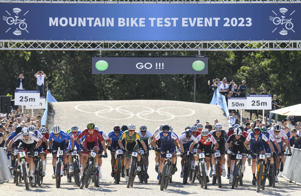 Paris 2024 Mountain Bike Test Event: Elancourt hill transformed into ...