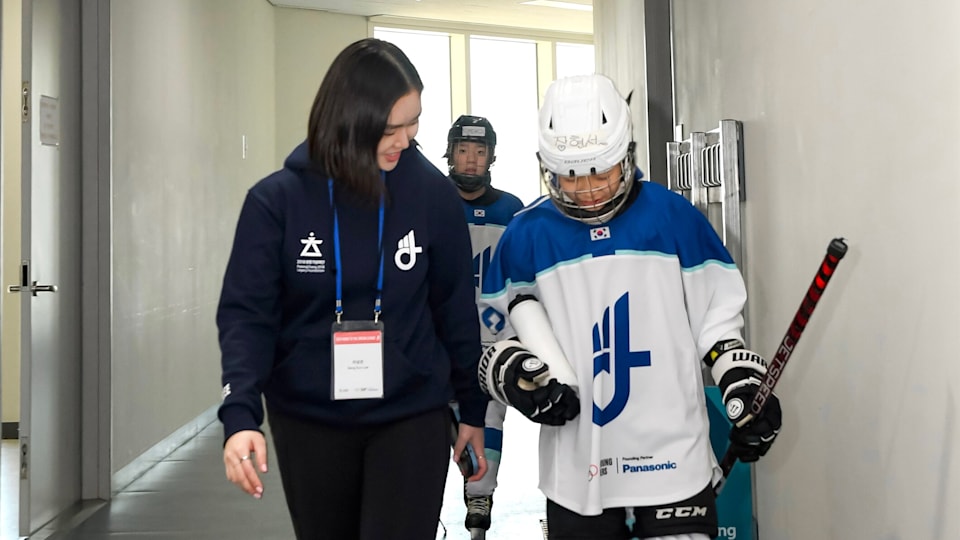 IOC Young Leader makes girls’ dreams come true with new ice hockey league