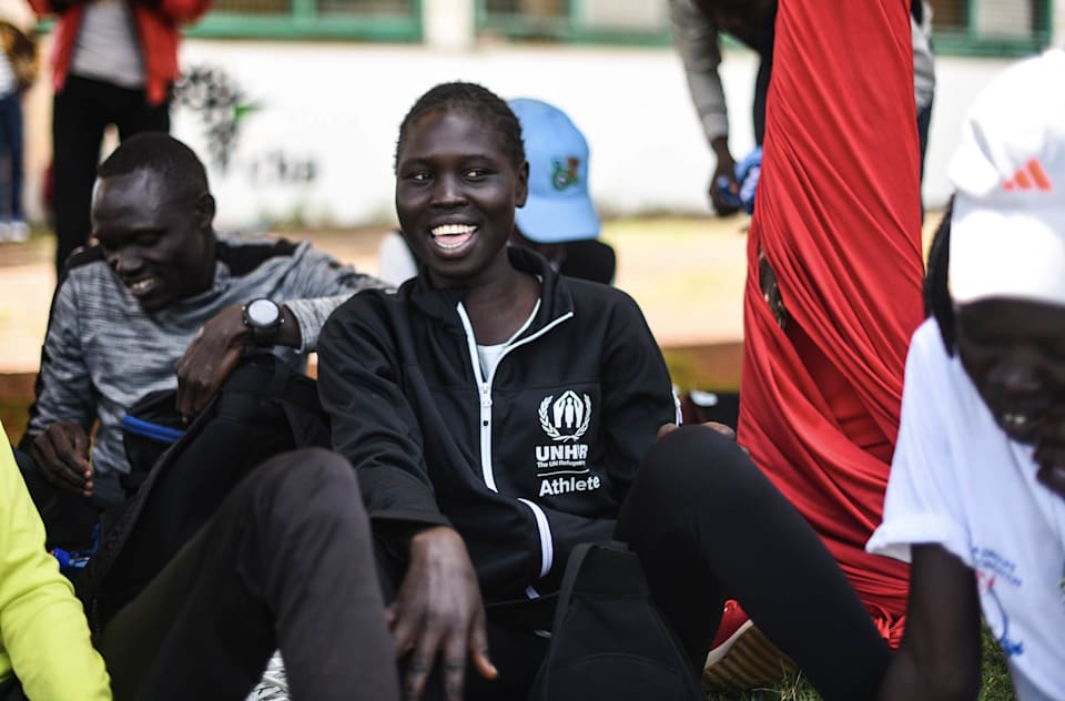 Teenage refugee Yien going for glory and campaigning for peace ...