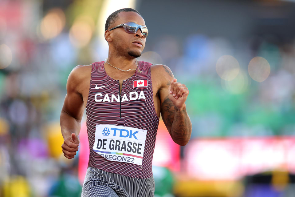 Andre De Grasse fails to reach final at 2023 Canadian Track and Field ...