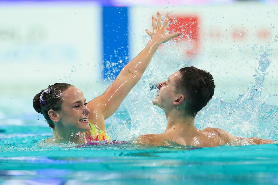Artistic swimming: Izzy Thorpe fired up for new role while duet partner ...