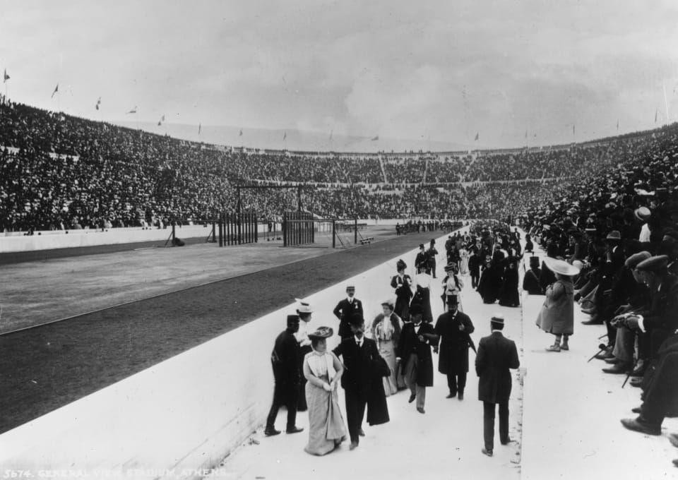 When did Australia first compete in the Olympics?