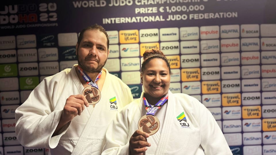 Bia Souza e Rafael Silva, os pesados do judô brasileiro em momentos ...