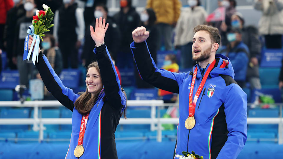 Curling - Gold medallists Constantini and Mosaner hail Youth Olympics ...