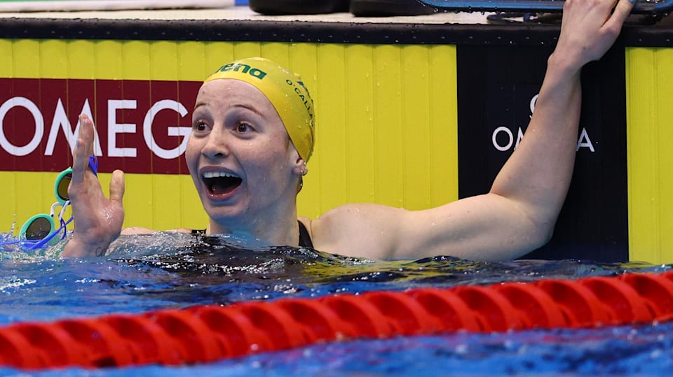 World Aquatics Championships 2023 Mollie Ocallaghan Throws Down World