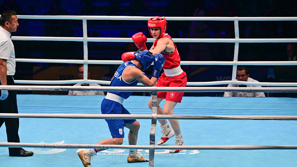 European Games 2023 - Boxing: Olympic champions Kellie Harrington of ...