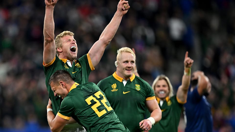 World Rugby: Men's world ranking - South Africa back on top