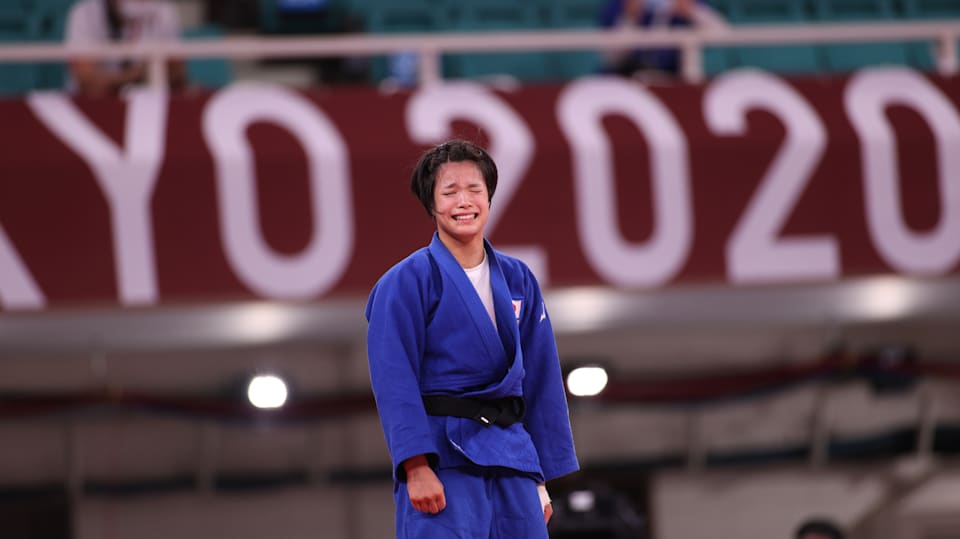 ABE Ute wins gold for host nation in Olympic debut in women’s judo 52kg