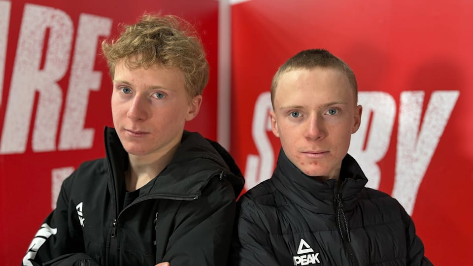 Twins Campbell and Finley Melville Ives fuel on snowboard and skiing ...