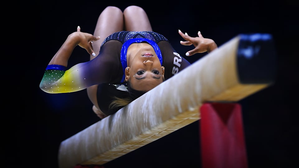 Brazilian gymnast Rebeca Andrade: "If you want to make it happen, you ...