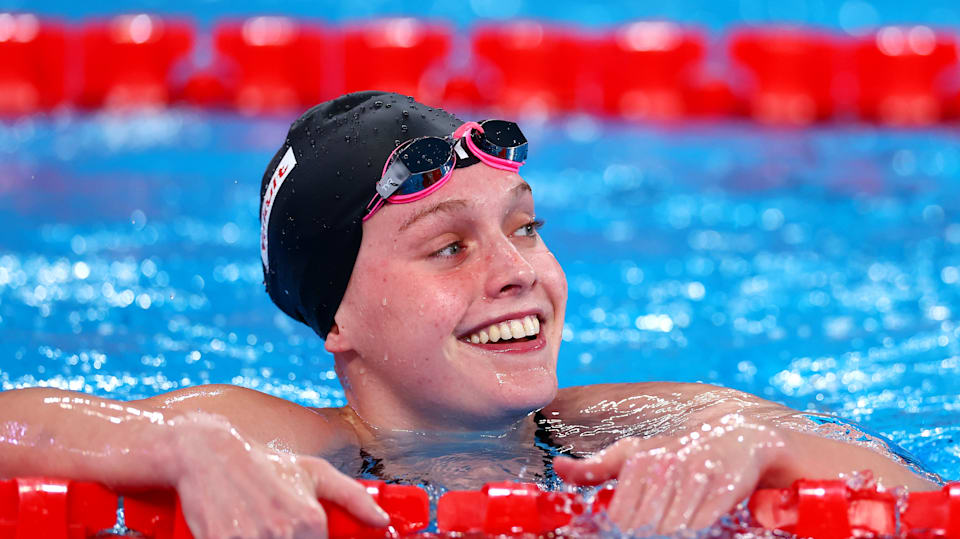 Claire Curzan: "I'm excited to see how this newfound adultness is going ...