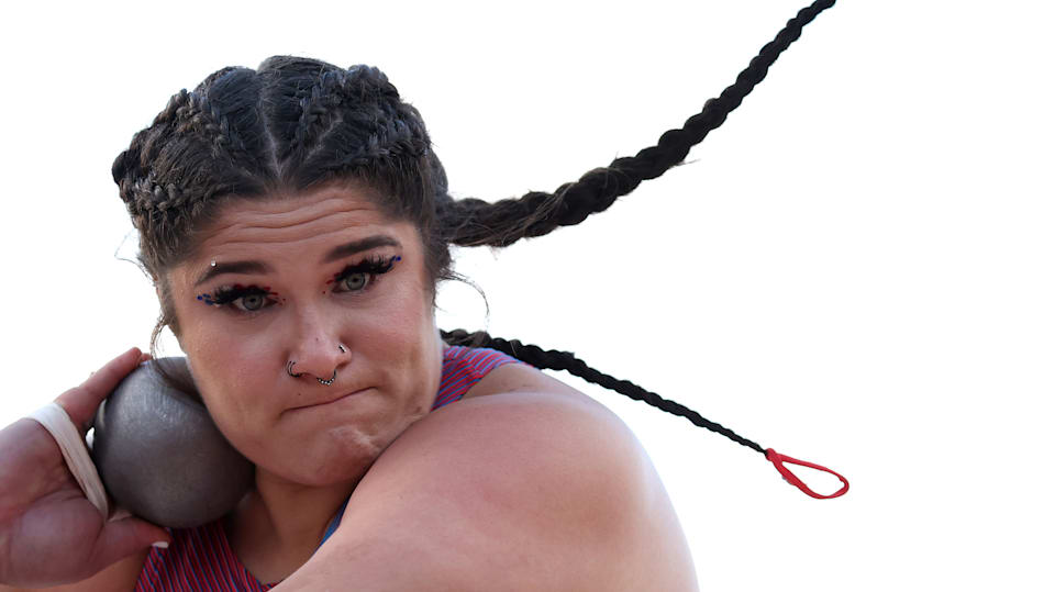 World shot put champion Chase Ealey on body image and mental health ...