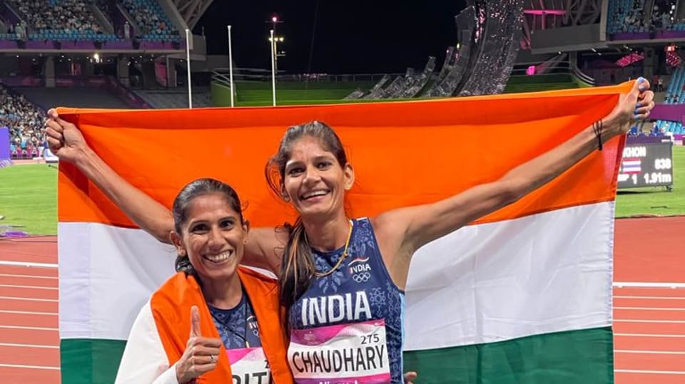 Asian Games 2023 athletics: Parul Chaudhary, Ancy Sojan win silver medals
