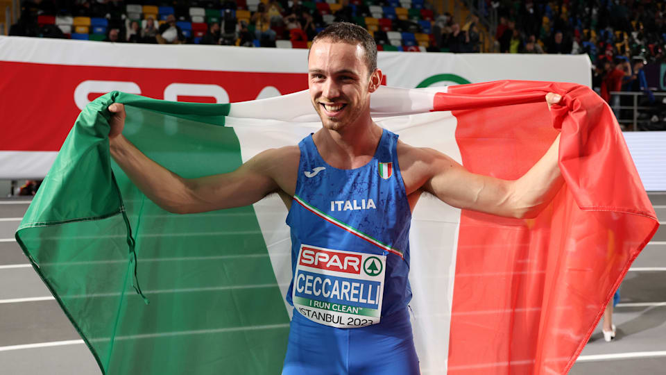 Who is Samuele Ceccarelli? Meet the Italian sprinter who beat Olympic ...