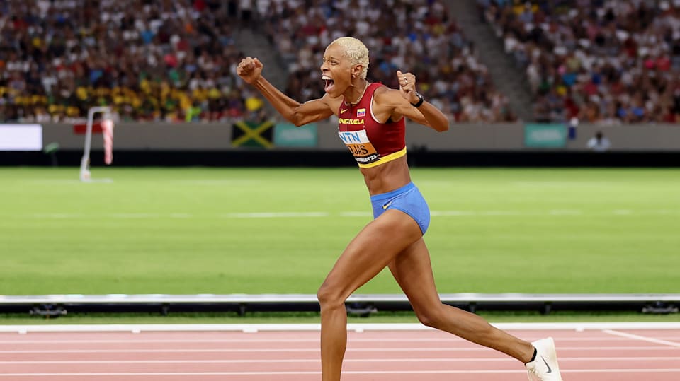 World Athletics Championships 2023: Yulimar Rojas wins nervy triple ...