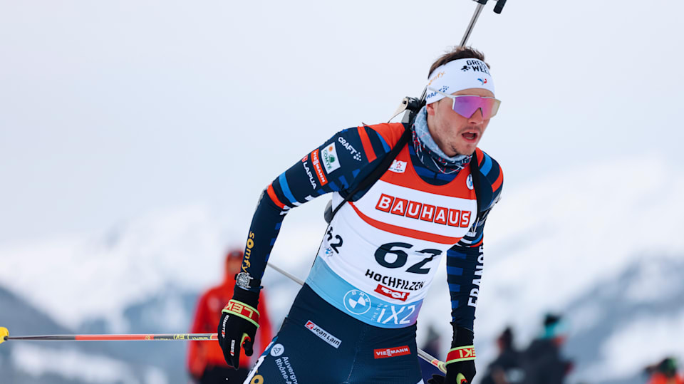 Coupe du monde de biathlon 2023/24 à Ruhpolding : Émilien Jacquelin au ...