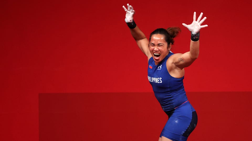 Weightlifter Hidilyn Diaz wins first ever Olympic gold for Philippines