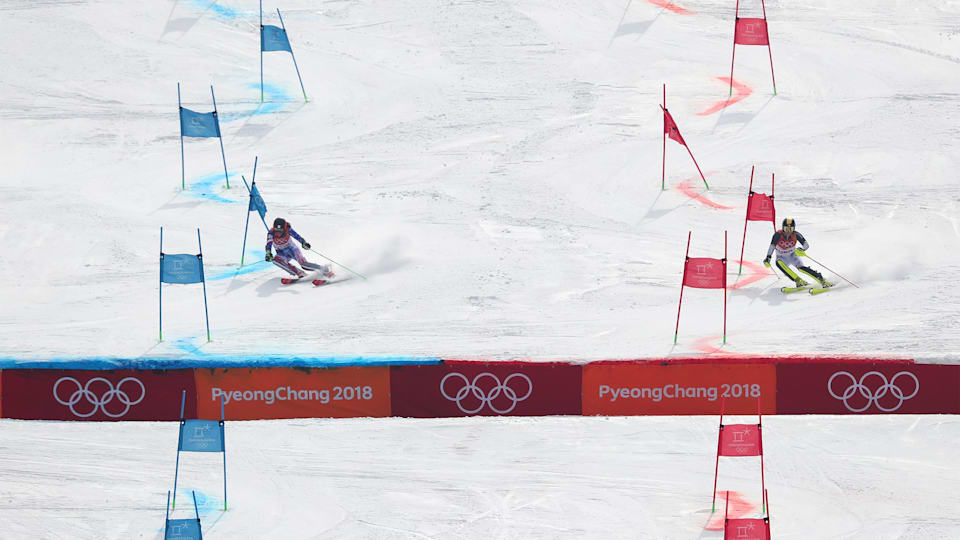 The alpine skiing events on display at the Youth Olympic Games ...