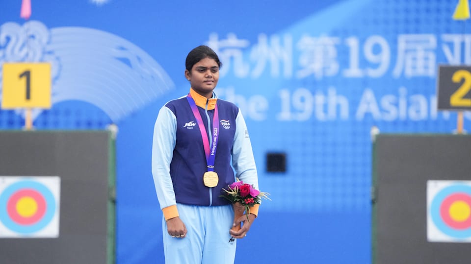 Asian Games 2023 archery: Jyothi Surekha Vennam wins third gold medal ...
