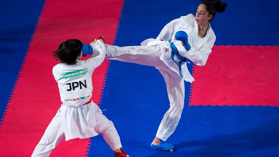 Unforgettable day as first Olympic karate medals awarded - Olympic News
