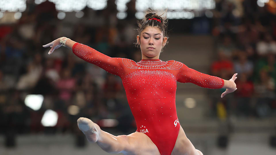 Gymnastics Winter Cup 2024: Kayla DiCello wins all-around, Suni Lee ...