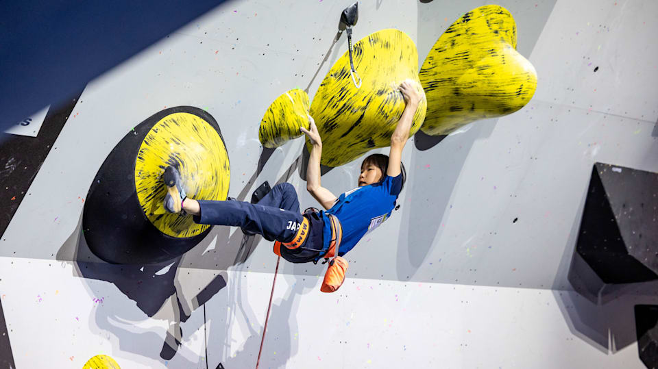 2023 IFSC Sport Climbing World Championships: Mori Ai and Jakob ...