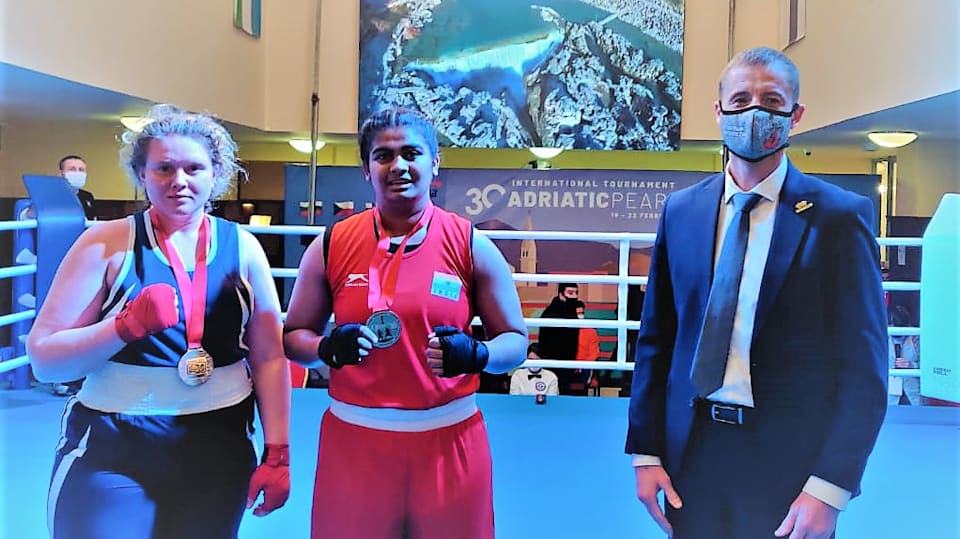 Alfiya Pathan wins gold at Adriatic Pearl youth boxing tournament ...