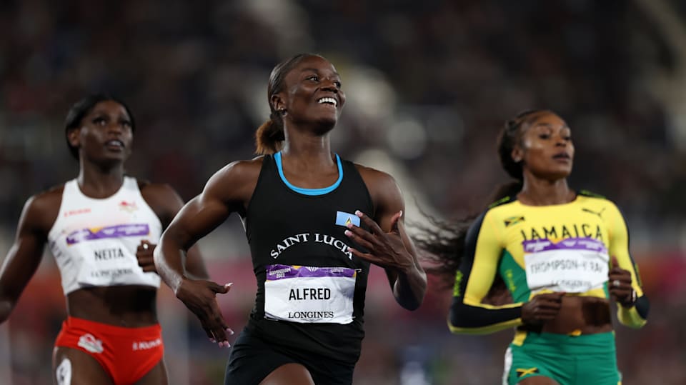 St. Lucia's rising track star Julien Alfred on a mission: ‘I have the ...