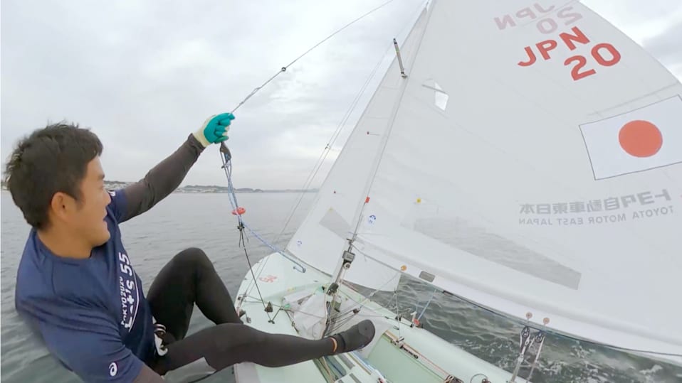 Experiencia virtual de Let's 55 - vela con OKADA Keiju y HOKAZONO Jumpei