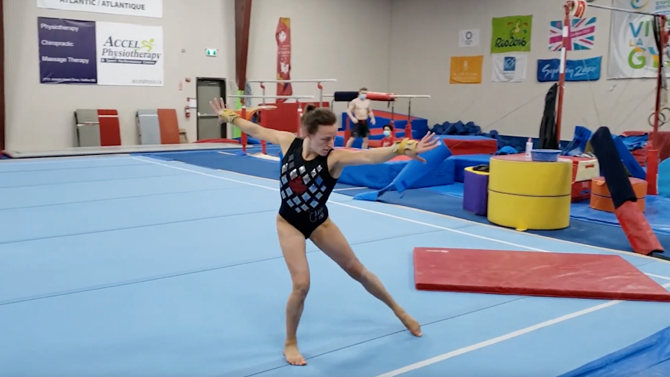Canadian gymnast Crystal Gilmore's competitive fire burns bright at age ...