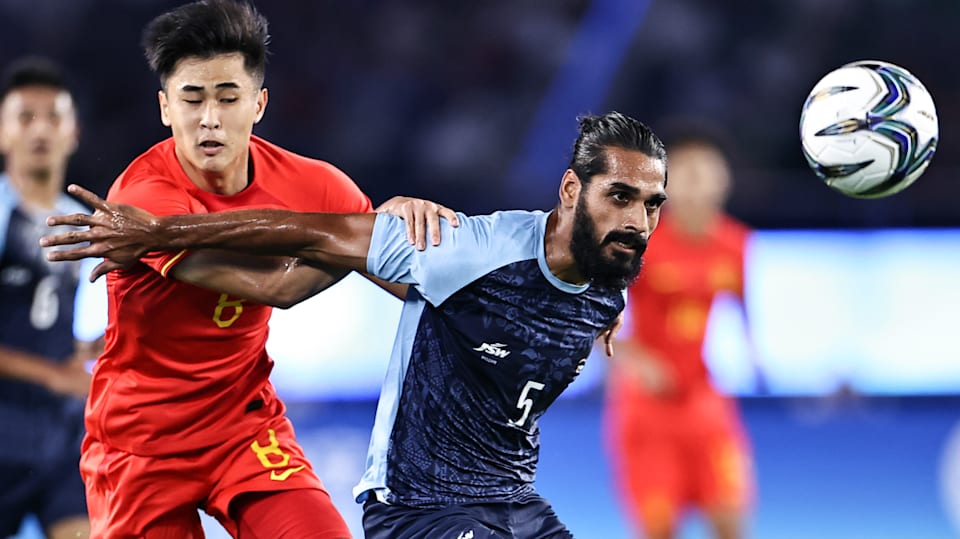 India vs China football, Asian Games 2023, result and scores