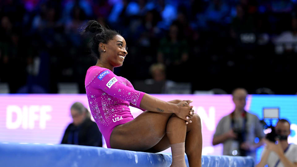 Artistic Gymnastics: 'Super excited' Simone Biles right at home in Belgium