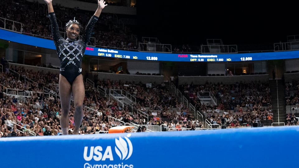 Artistic Gymnastics: Simone Biles captures historic eighth title at the ...