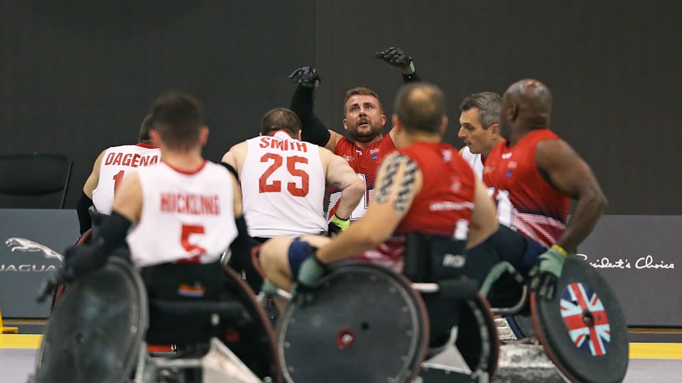 Stuart Robinson: How wheelchair rugby helped get his life back on track