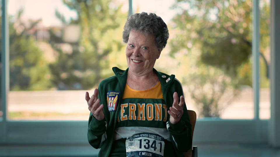85 year old Flo Meiler wants to keep setting records