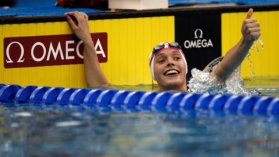 Swimming: Claire Curzan - from ballet and summer swims to becoming a ...