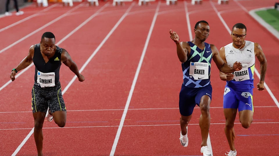 Ronnie Baker seals surprise 100m victory at Monaco Diamond League