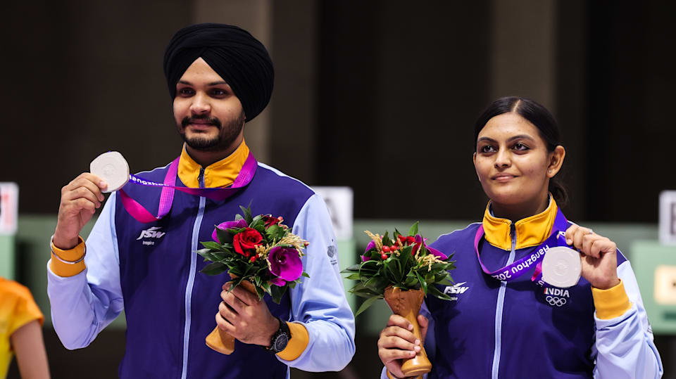 Asian Games 2023 shooting: India’s 10m air pistol mixed team wins ...