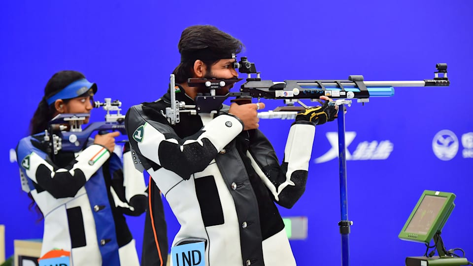 FISU World University Games 2023: Elavenil Valarivan-Divyansh Singh ...